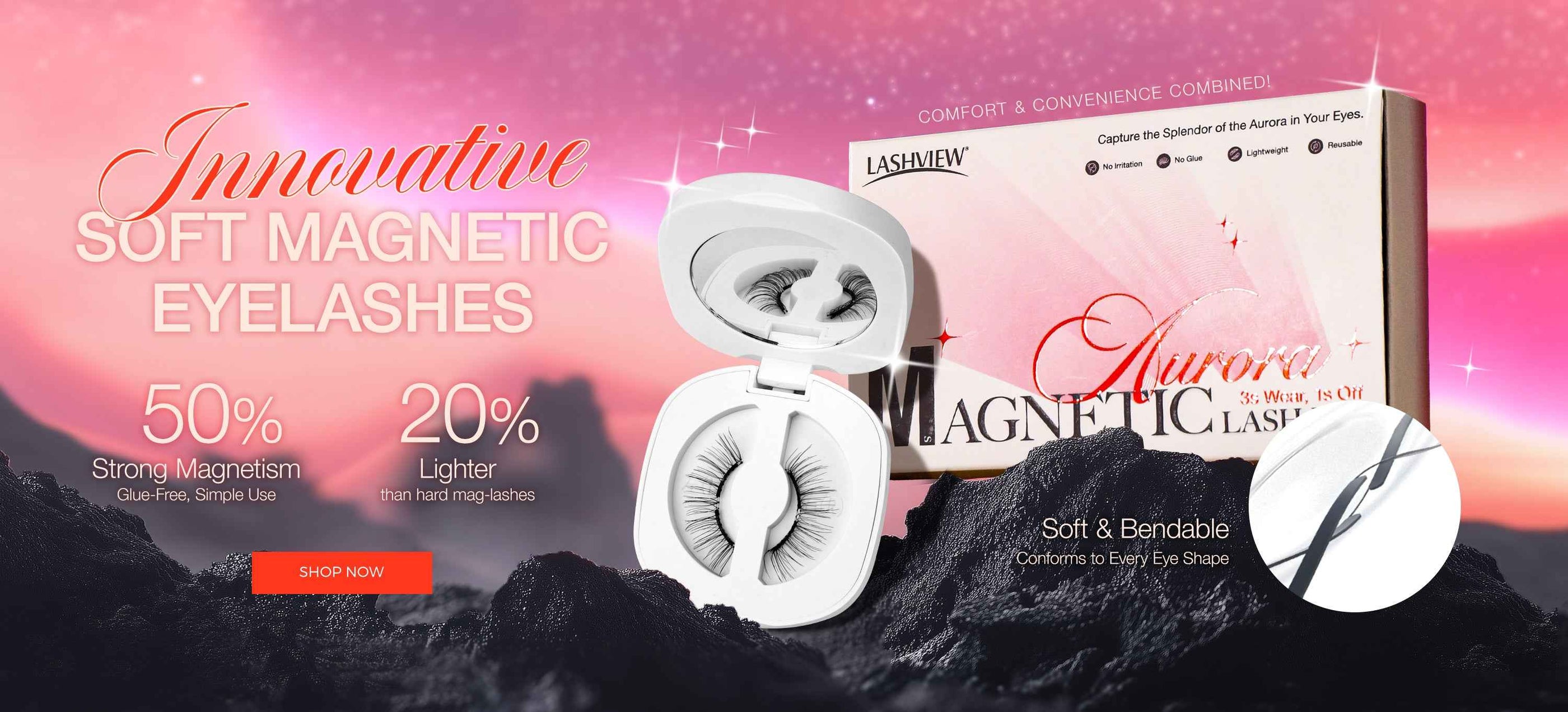 LASHVIEW LASHES: Soft Magnetic Lashes at Home – Lashview Lashes