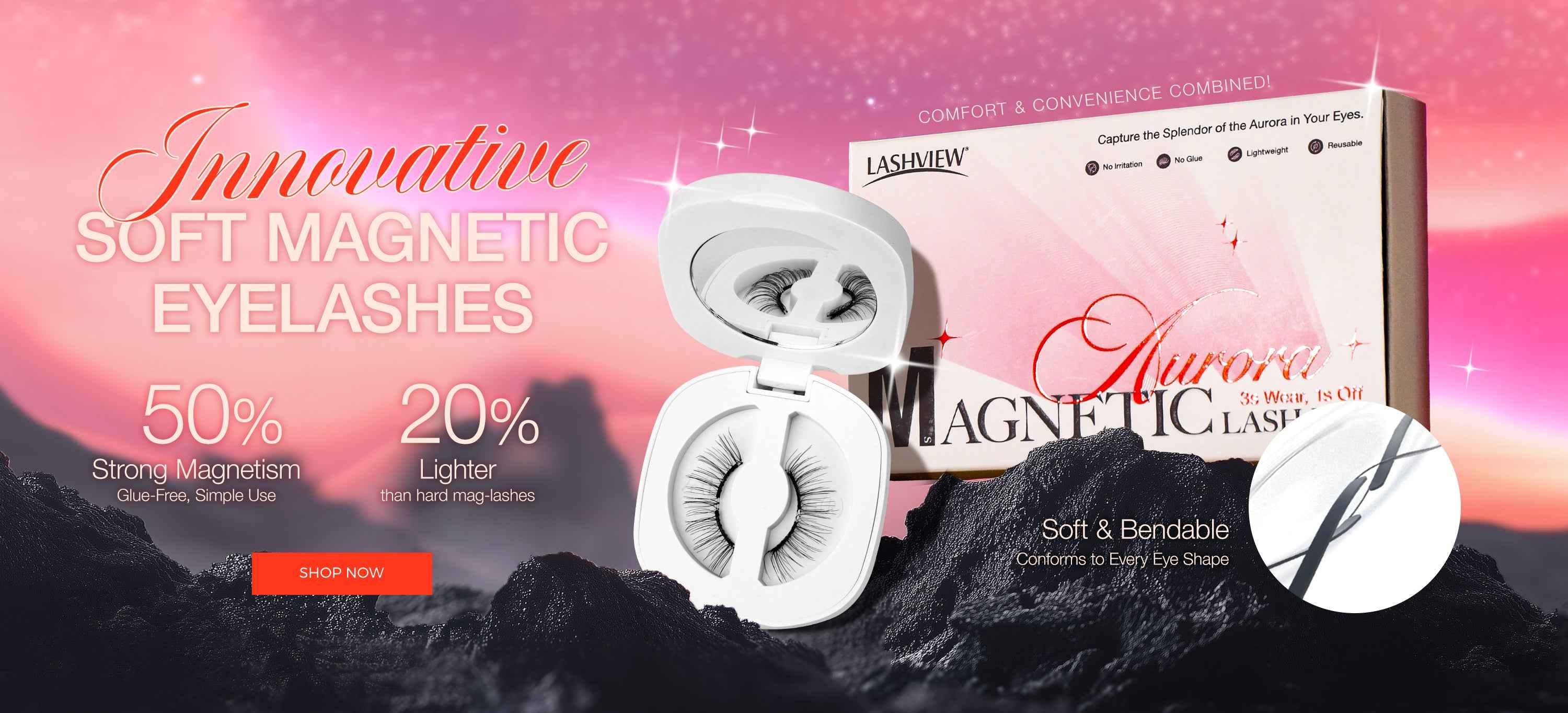 LASHVIEW LASHES: Soft Magnetic Lashes at Home – Lashview Lashes